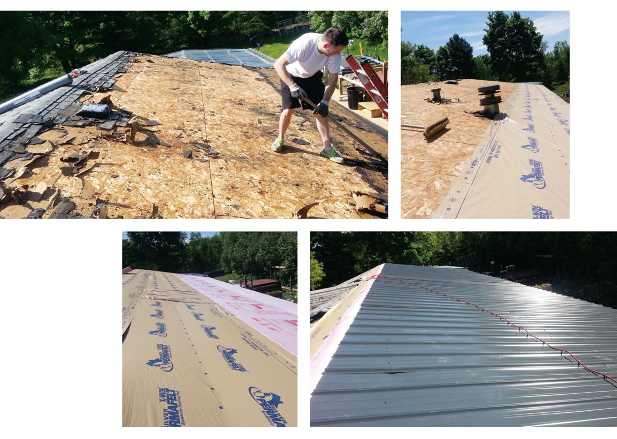 Adding a Metal Roof - Countryside